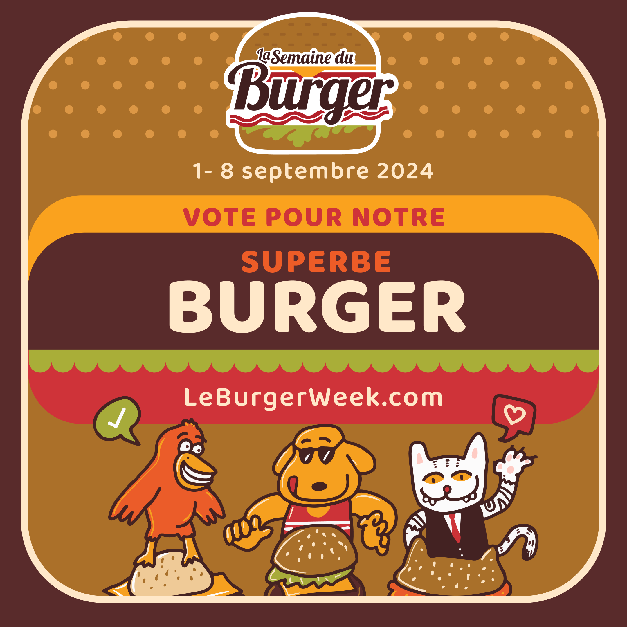 Marketing Kit - Le Burger Week 2024